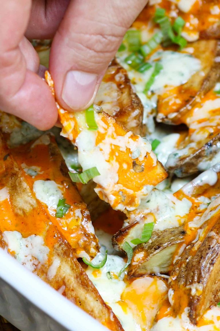 Loaded Buffalo Fries (Wingstop Buffalo Ranch Fries copycat) - TipBuzz