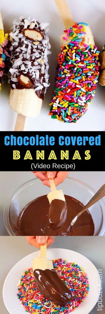 Easy Chocolate Covered Bananas 6 Ways - TipBuzz