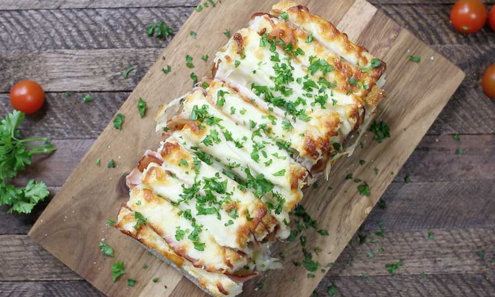 Ham and Cheese Loaf (Ham and Cheese Bread) - TipBuzz