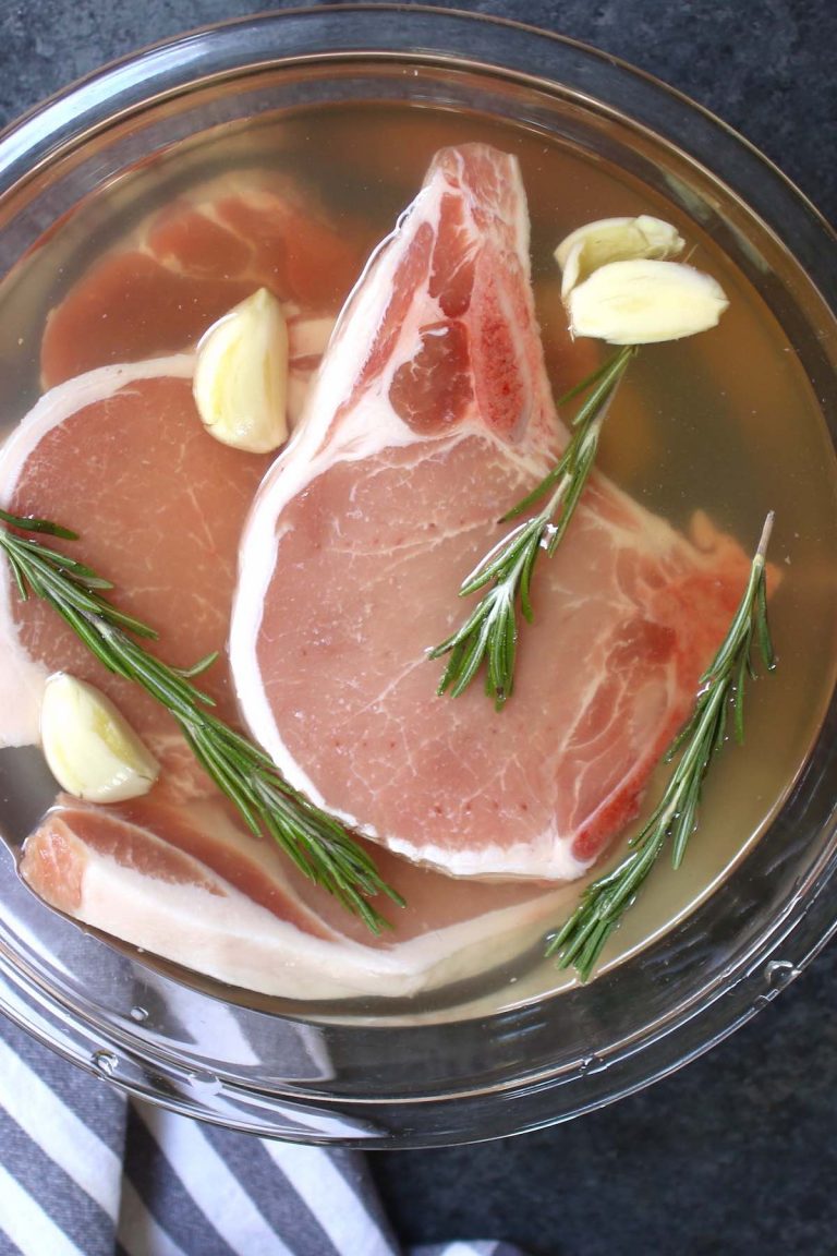 Easy Pork Chop Brine (Best Brine for Pork Chops) - TipBuzz