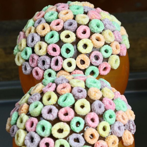 Chocolate Fruit Loop Bowls - TipBuzz